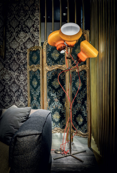 BLOB LIGHT by Arketipo - Glass floor lamp