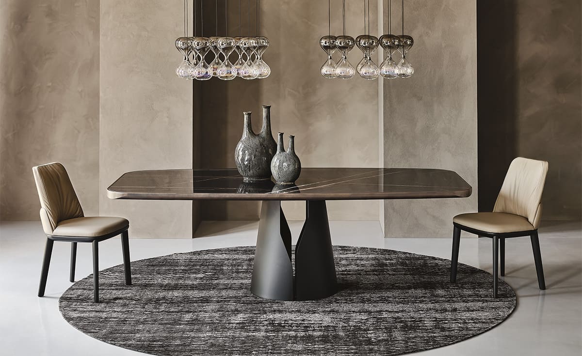 Senator Dining Table | Large Dining Tables | Glass Top Tables ...