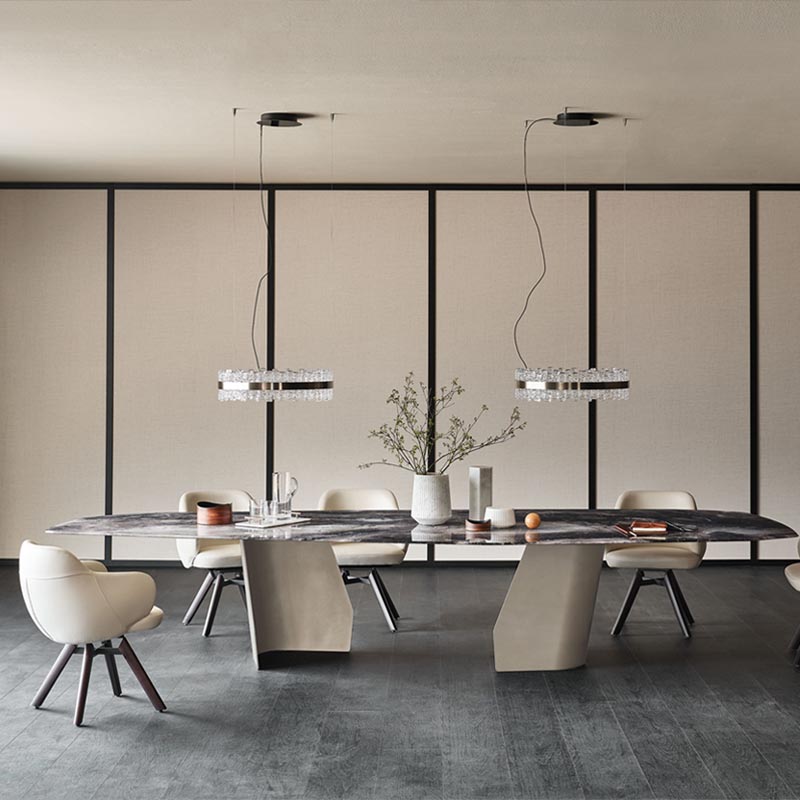Senator Dining Table | Large Dining Tables | Glass Top Tables ...
