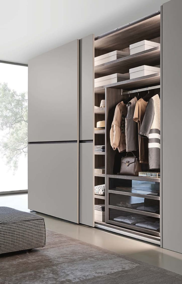 Horizontal Contemporary Wardrobe By Sangiacomo - Modern...
