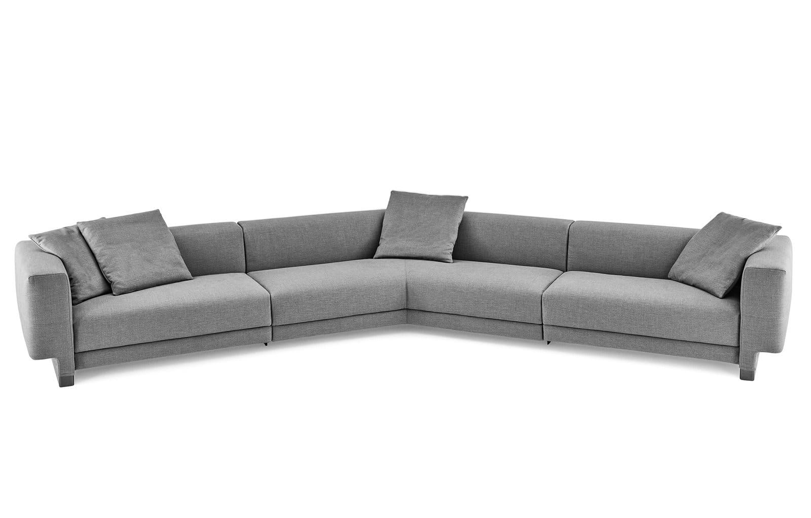 Vincent Sofa by Gamma | Modern sofa in leather | Modular sofa in ...