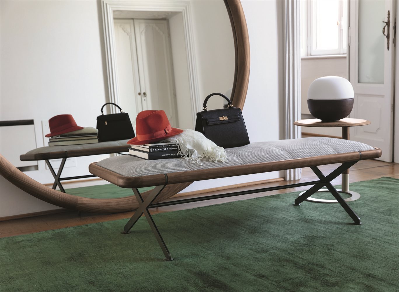 Axxia Bench By Porada - Modern Benches & Pouffe Porada...