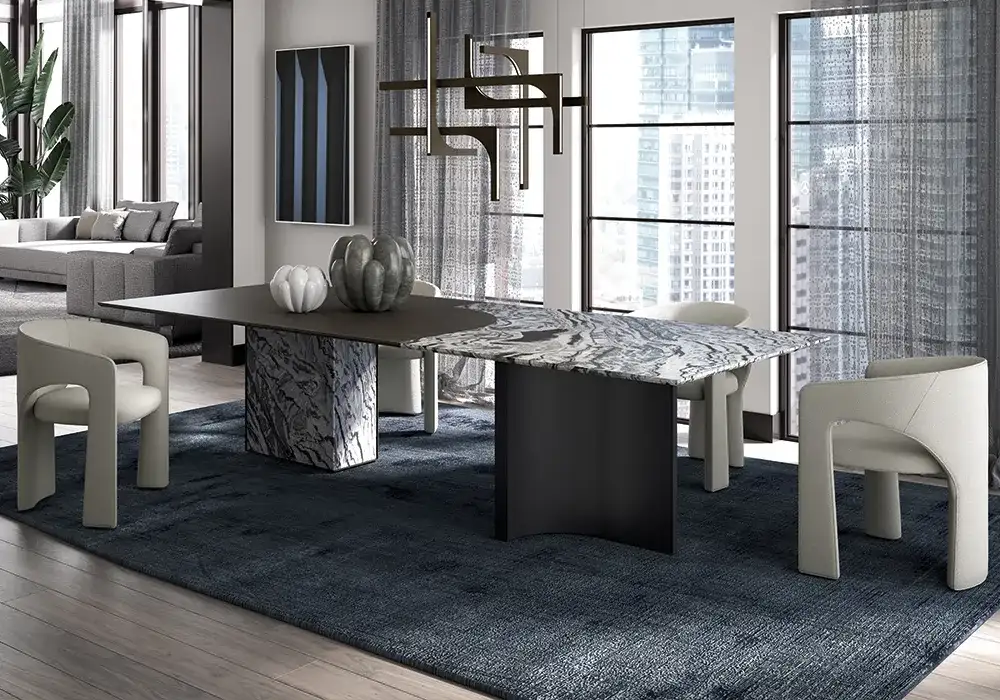 Millenium Dining Table by Arketipo - Luxury Italian Fur...