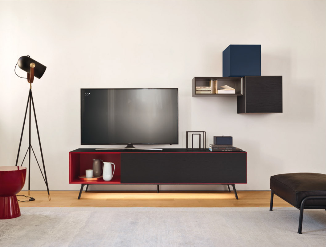 Domino Mono TV Unit by Sangiacomo - CASANOVA Furniture