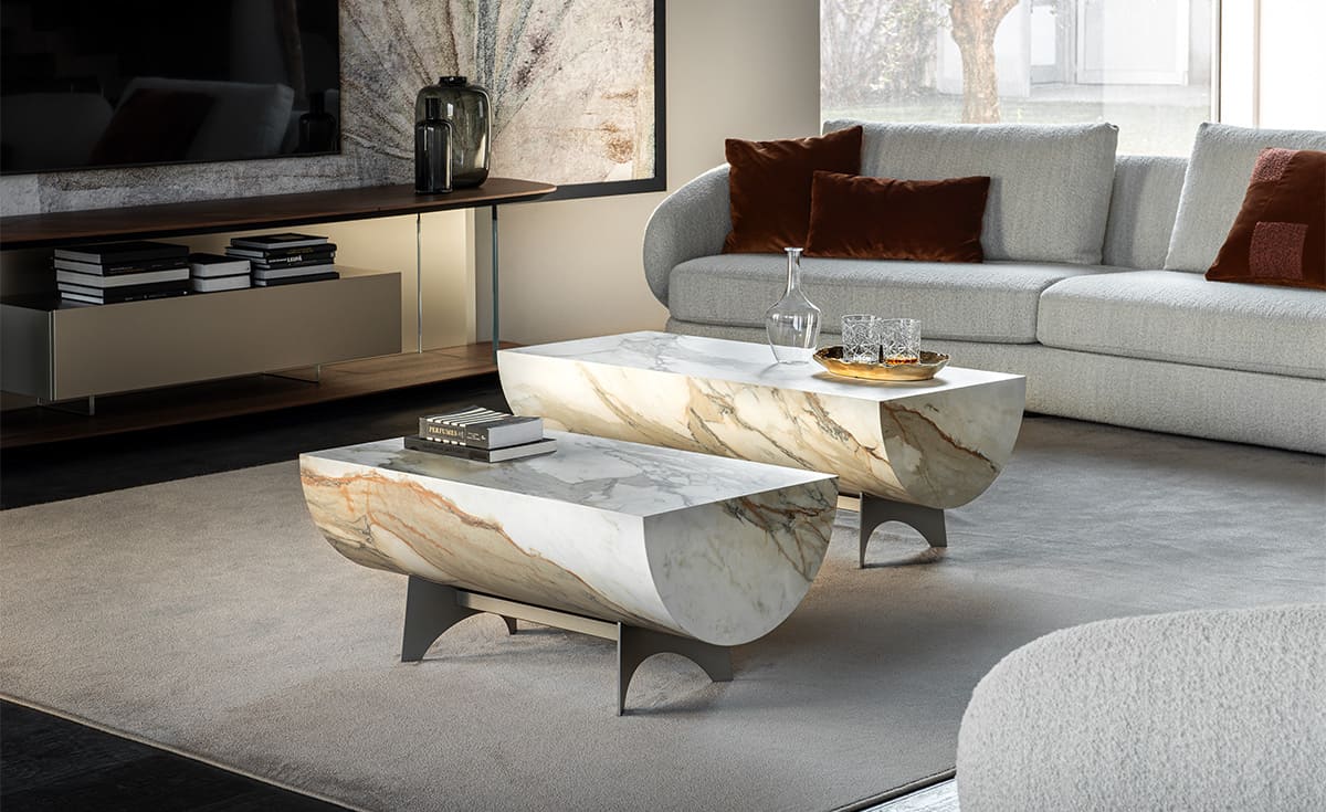 Caesar Coffee Table by Cattelan Italia - Modern Coffee...